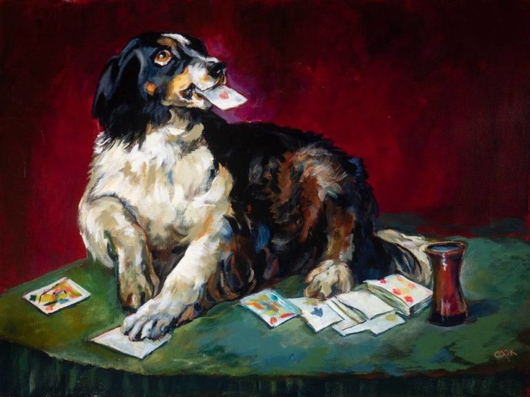 Trickster the Card Dog – Downloadable – Academy of Fine Art and Acrylic ...