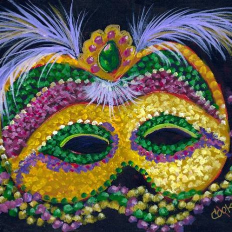 Mardi Gras Mask Tutorials – Academy of Fine Art and Acrylic Painting