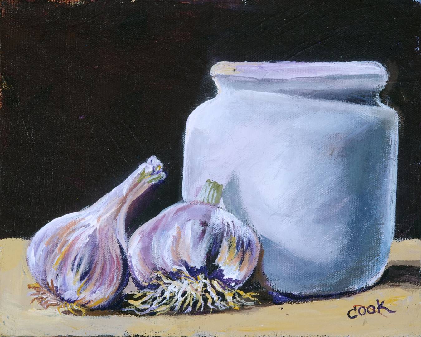 Garlic Jar – Introduction – Academy of Fine Art and Acrylic Painting