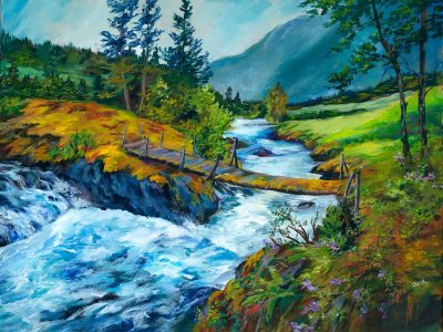 Rapid River Winding in Norway – Introduction – Academy of Fine Art and ...