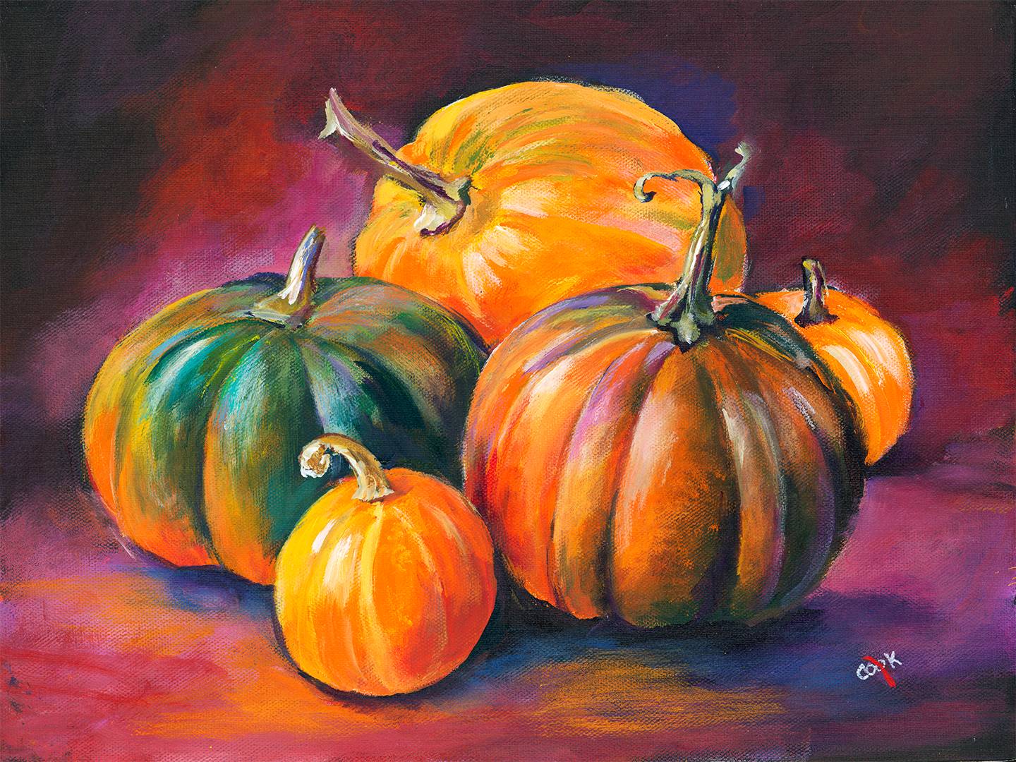 The Queen’s Pumpkins – Downloadable – Academy of Fine Art and Acrylic ...