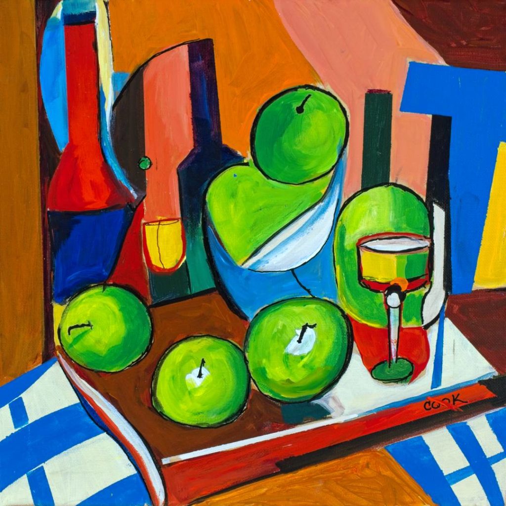 Picasso Style Apples on a Table – Still Life – Tutorial – Academy of ...