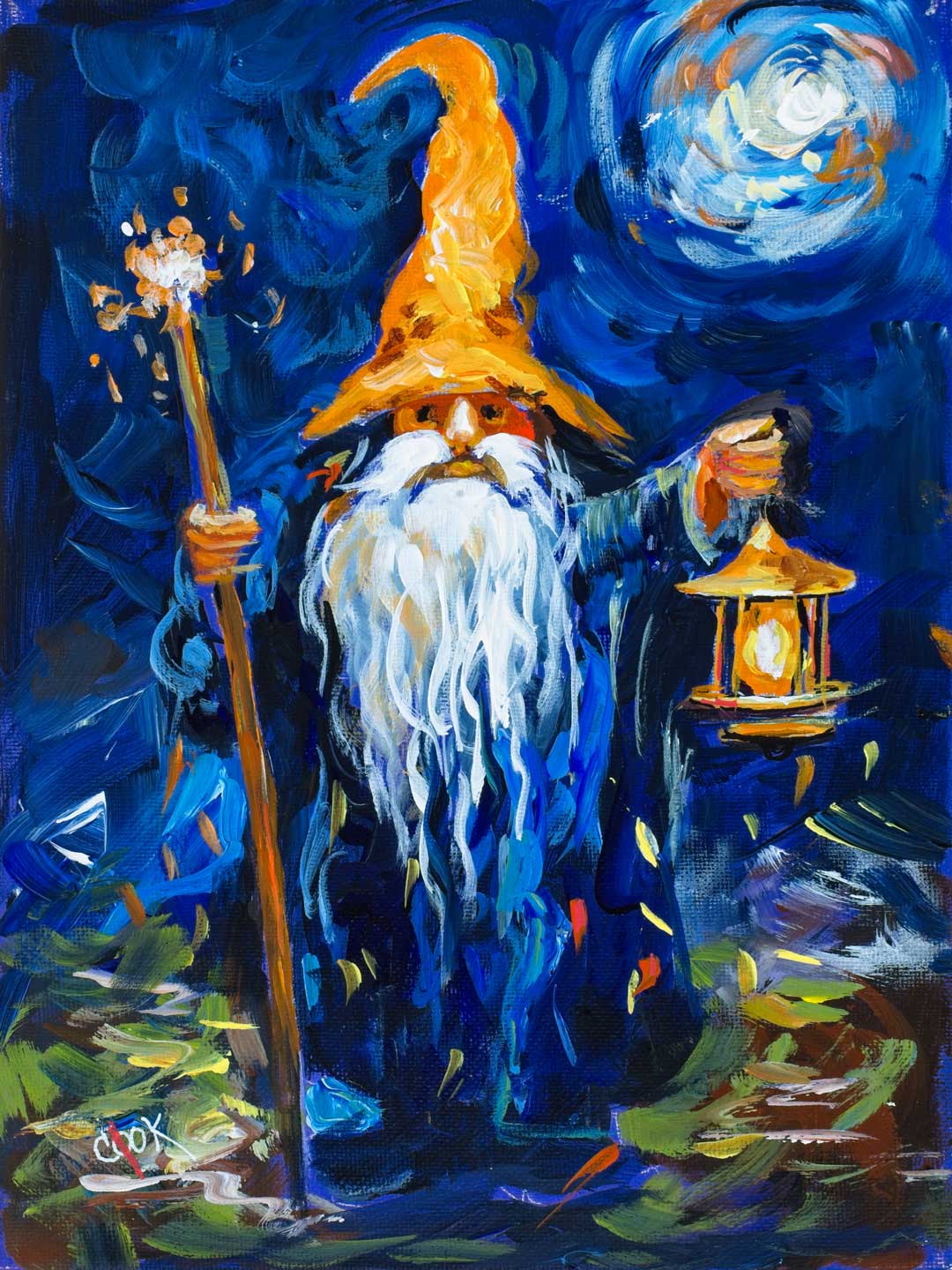 Gnome Wizard – YouTube – Academy of Fine Art and Acrylic Painting
